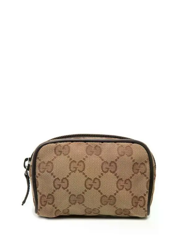 Gucci 2000-2015 Gg Canvas Coin Pouch - Neutrals