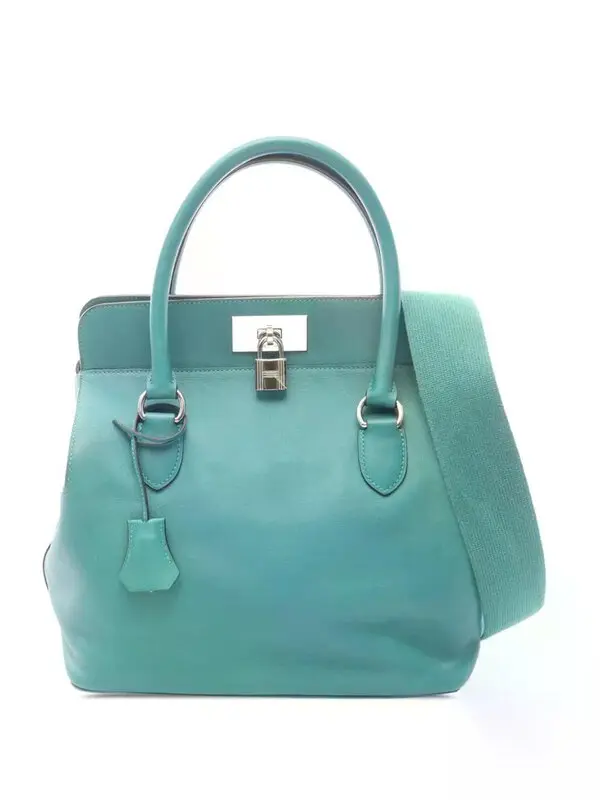 Hermès 2014 Swift Toolbox 26 Handbag - Green