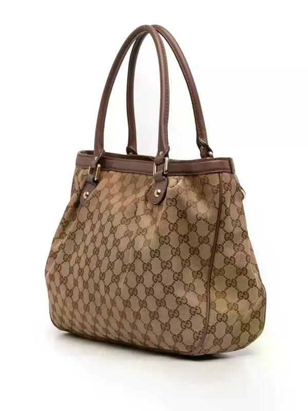 Gucci Gg Canvas Sukey Tote Bag - Neutrals