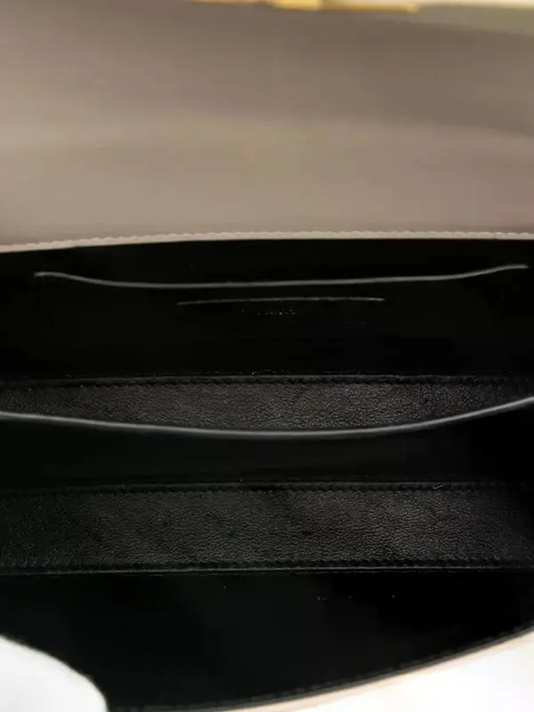 Saint Laurent Mini Cassandra Top Handle Bag - Neutrals