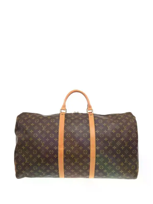 LOUIS VUITTON 1995 Monogram Keepall 60 Travel Bag