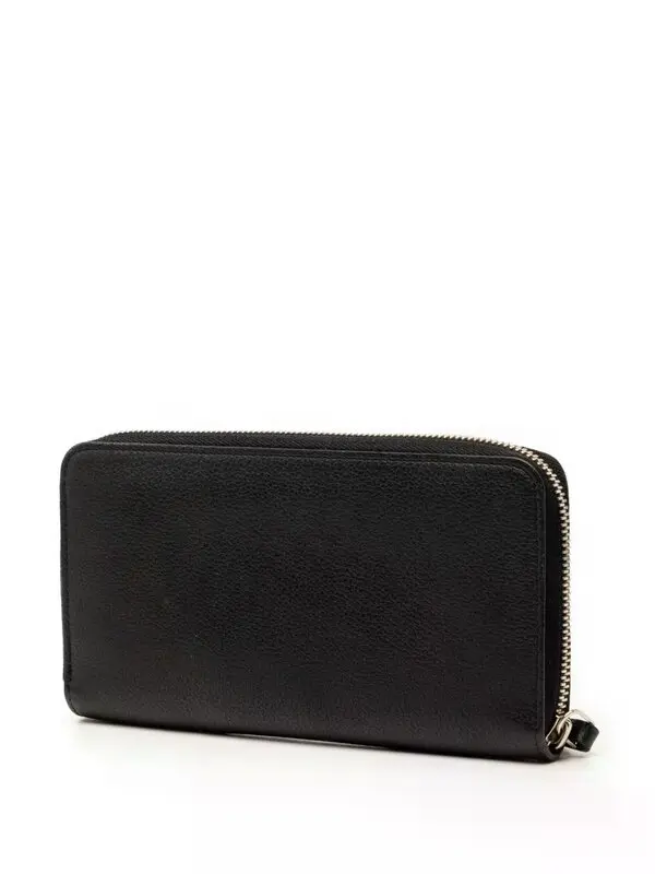 LOUIS VUITTON 2018 Leather Lockme Zippy Wallet Long Wallets