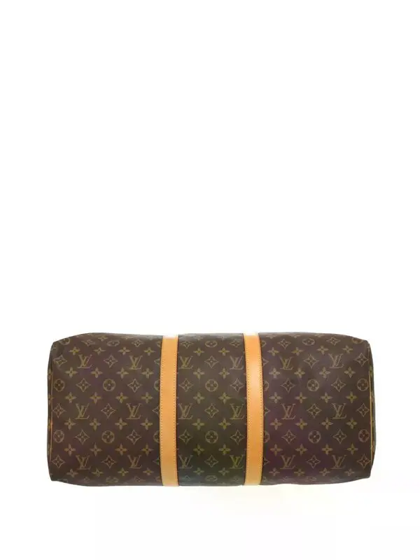 LOUIS VUITTON 1999 Monogram Keepall 50 Travel Bag - Brown