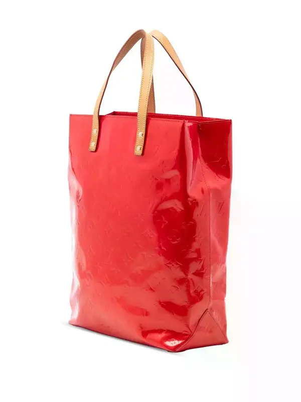 LOUIS VUITTON 2000 Monogram Vernis Reade Mm Tote Bag