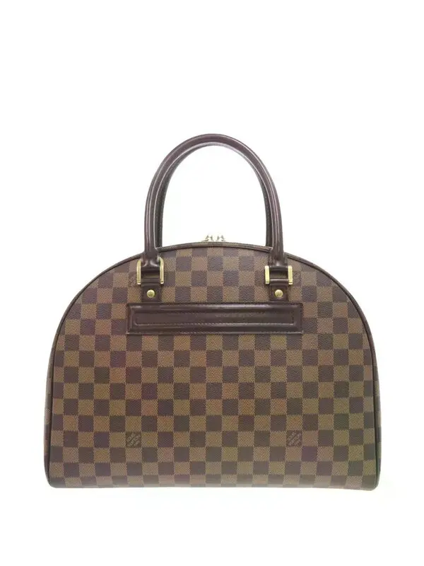 LOUIS VUITTON 2004 Damier Ebene Nolita Handbag
