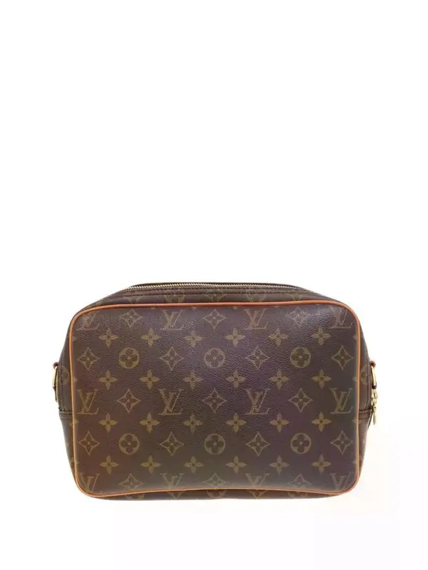LOUIS VUITTON 2000 Monogram Reporter Pm Crossbody Bag - Brown