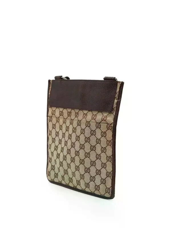 Gucci Gg Canvas Crossbody Bag - Neutrals