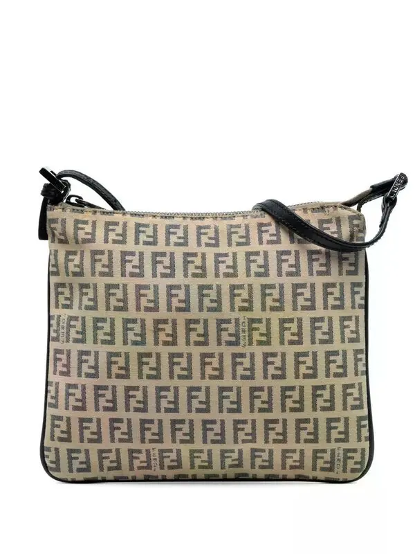 Fendi Zucchino Canvas Crossbody Bag