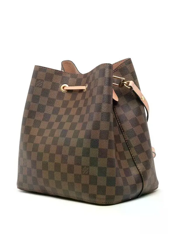LOUIS VUITTON 2019 Damier Ebene Neonoe Mm Bucket Bag - Brown