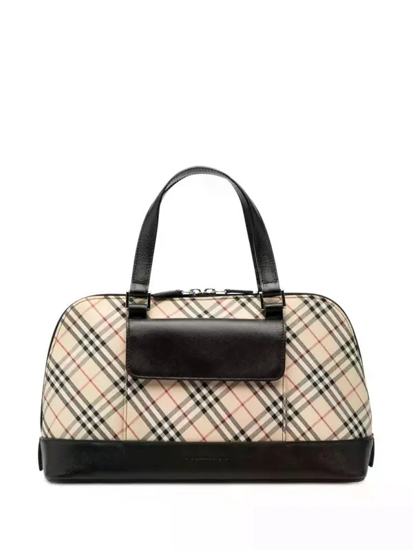 Burberry Nova Check Handbag - Neutrals