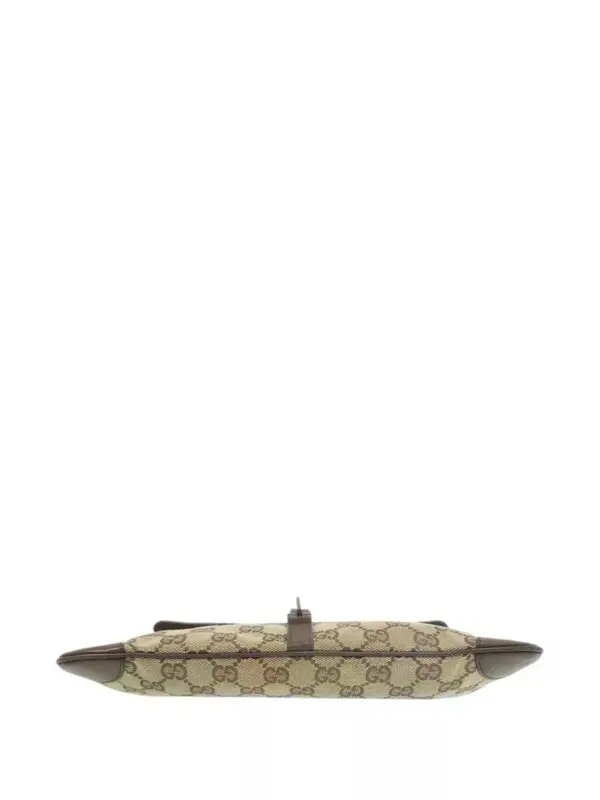 Gucci Gg Canvas Jackie O Flap Shoulder Bag