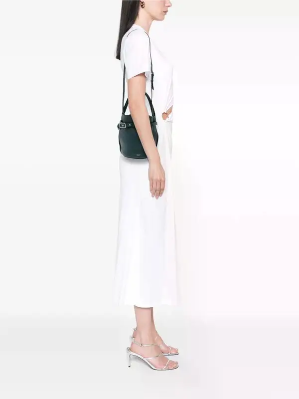 Celine Leather Nano Big Bucket Bag - Green