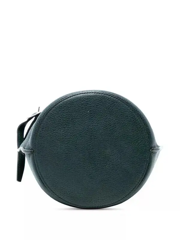 Celine Leather Nano Big Bucket Bag - Green