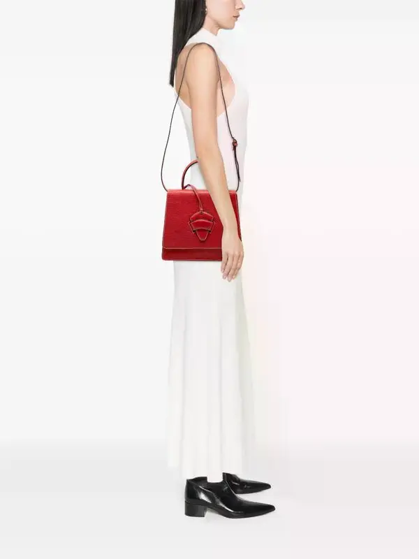 Loewe Barcelona Top Handle Satchel - Red