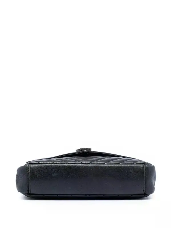 Saint Laurent 2016 Medium College Satchel - Black