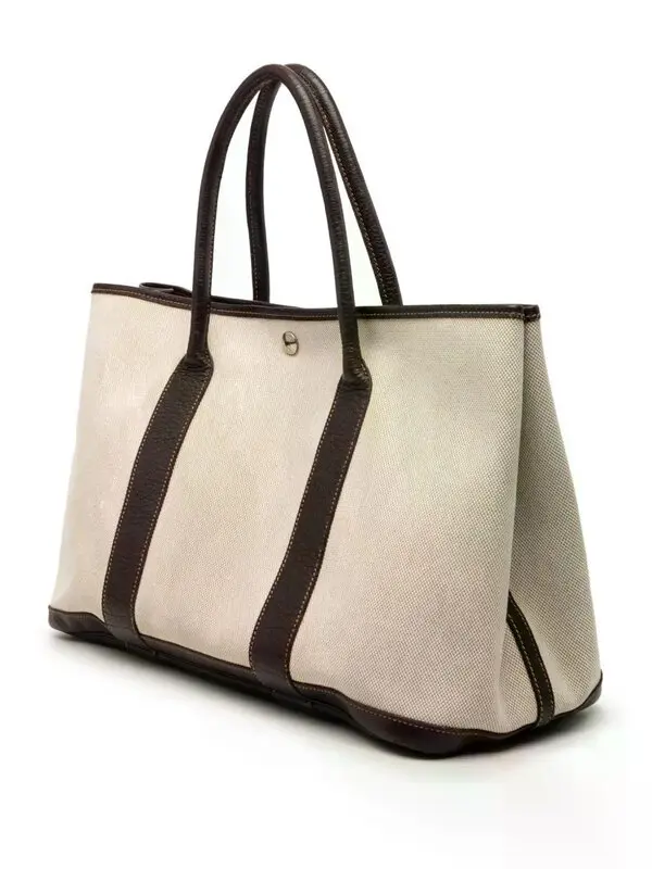 Hermès 2010 Toile And Negonda Garden Party 36 Tote Bag - Brown