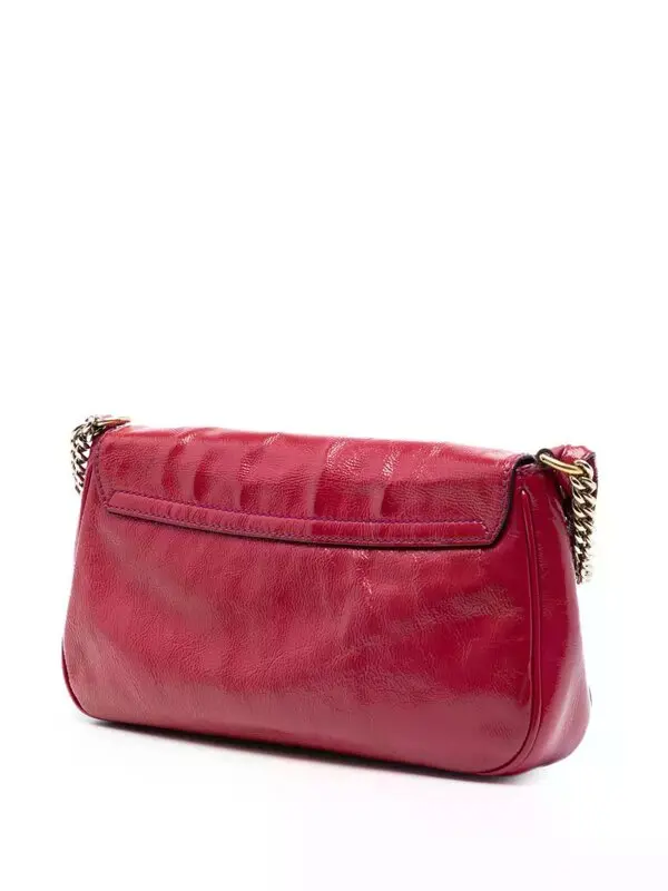 Gucci Medium Soho Chain Flap Crossbody Bag - Pink