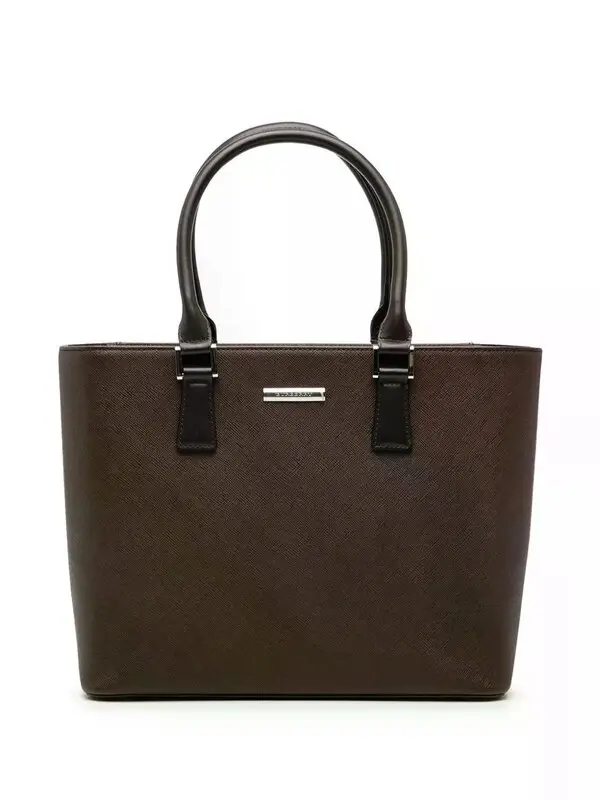 Burberry Leather Tote Bag