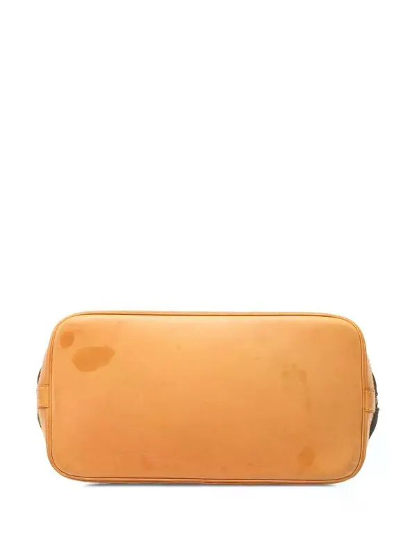 LOUIS VUITTON 1995 Monogram Alma Pm Handbag - Brown