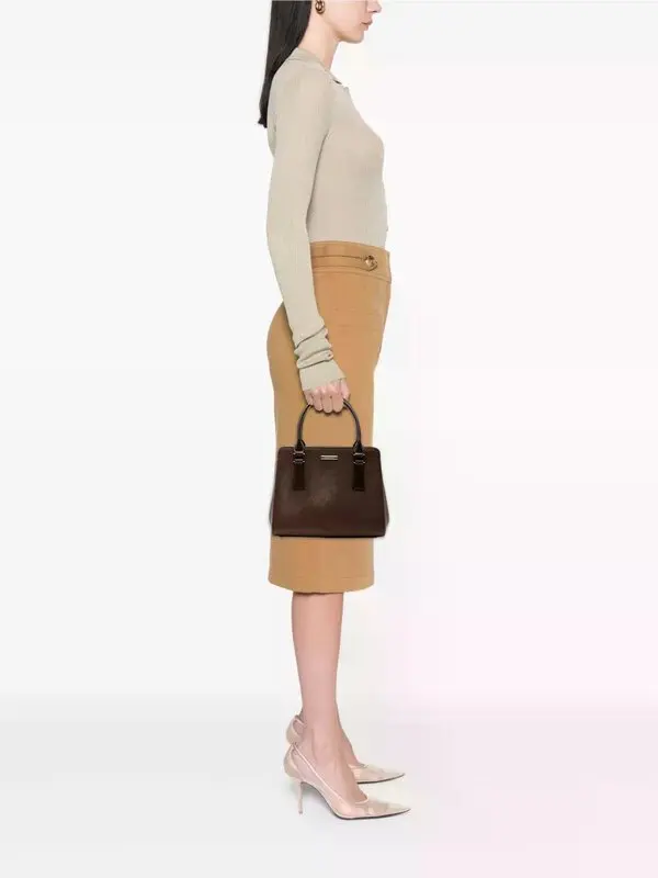 Burberry 2000-2017 Leather Tote Bag - Brown
