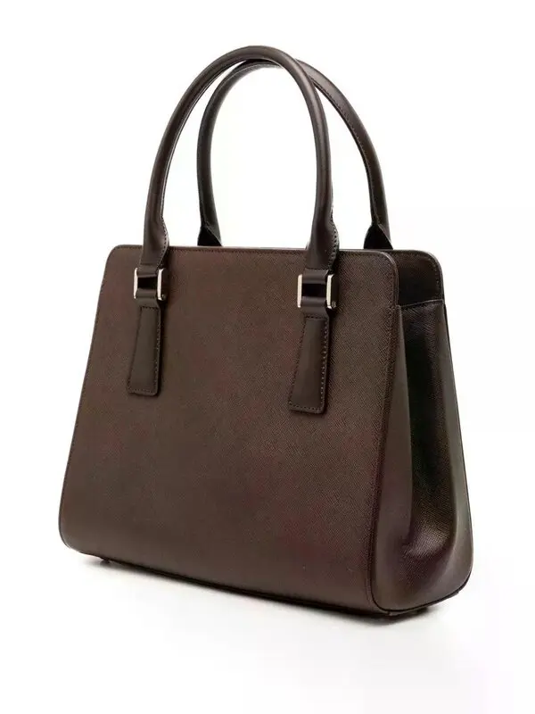 Burberry 2000-2017 Leather Tote Bag - Brown