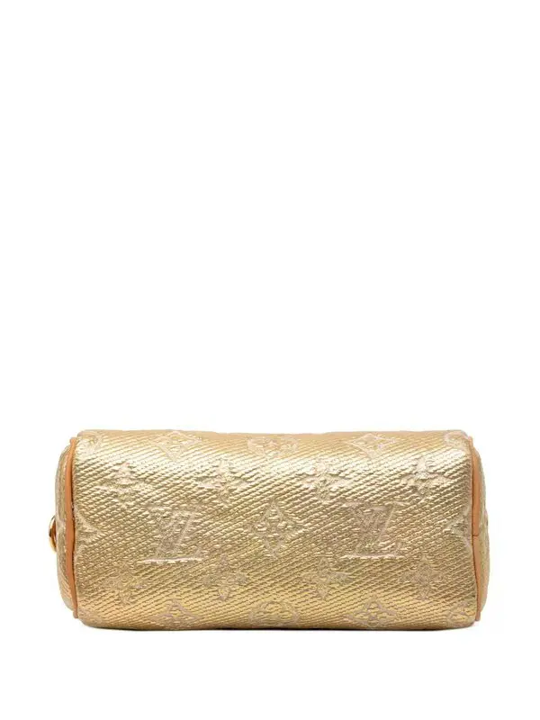 LOUIS VUITTON Monogram Nano Speedy Bandouliere Satchel