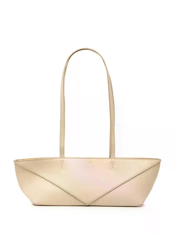 Loewe 2023 Calfskin Cropped Puzzle Fold Shoulder Bag
