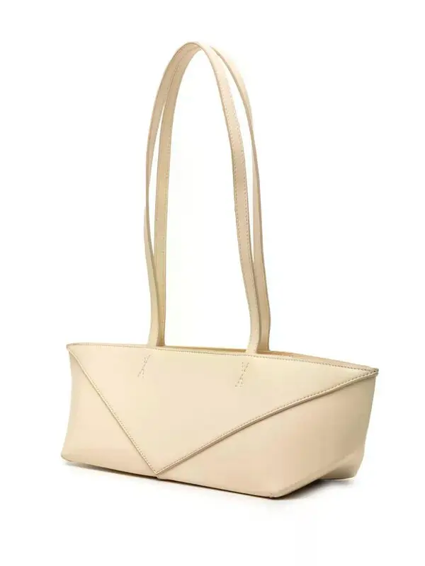 Loewe 2023 Calfskin Cropped Puzzle Fold Shoulder Bag