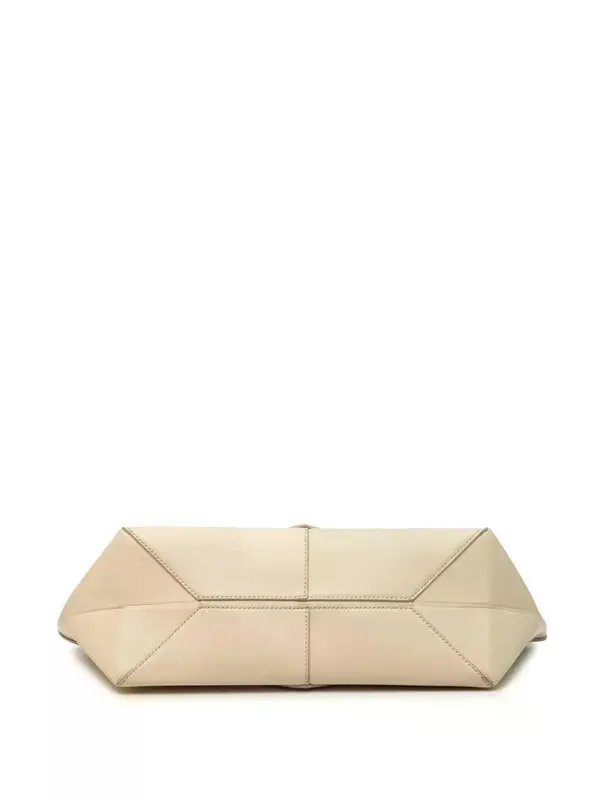 Loewe 2023 Calfskin Cropped Puzzle Fold Shoulder Bag