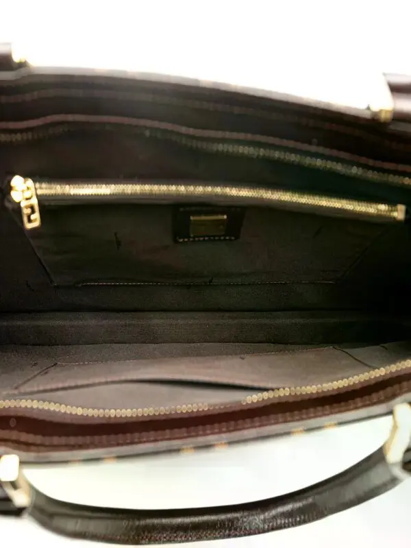 Fendi 2000-2010 Zucca Canvas Tote Bag