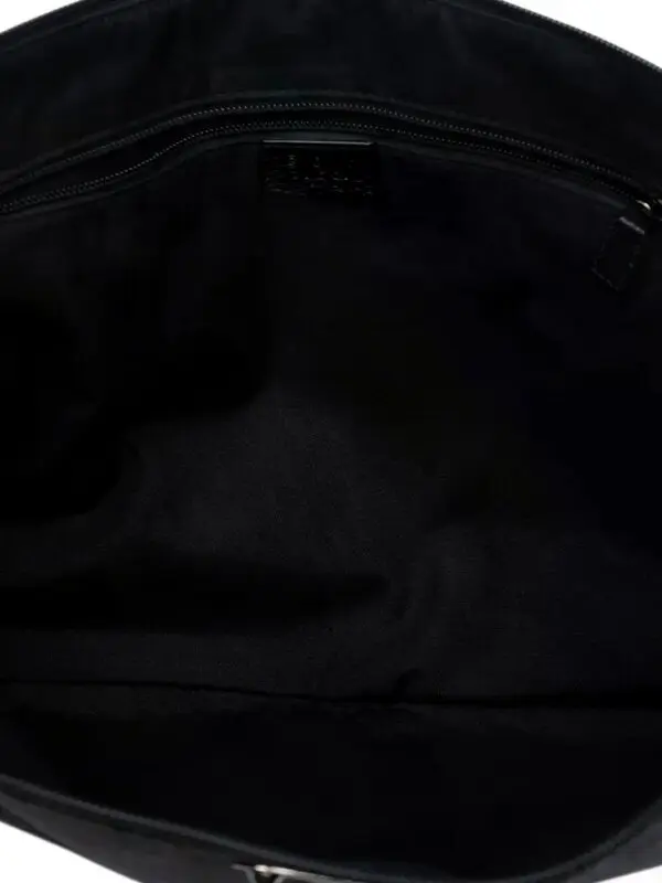 Gucci Gg Denim Crossbody Bag - Black
