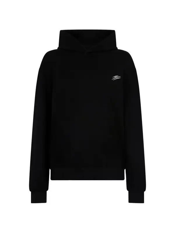 PLEIN SPORT Chrome Scratch Hoodie