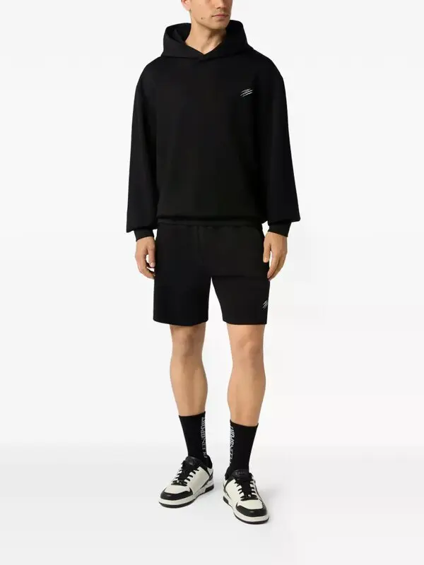 PLEIN SPORT Chrome Scratch Hoodie