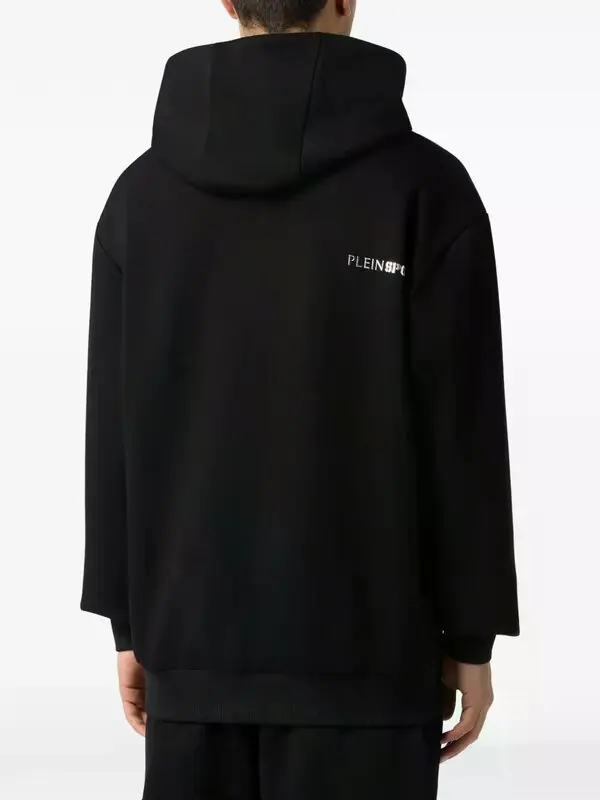 PLEIN SPORT Chrome Scratch Hoodie