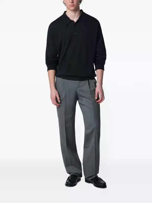 John Smedley Finchley Polo Shirt - Blue