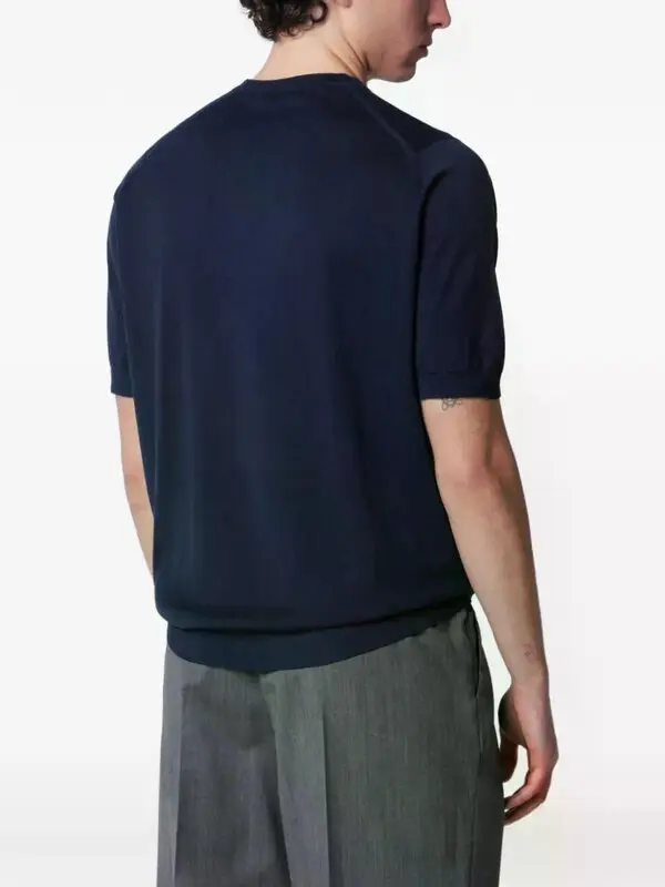 John Smedley Cotton T-shirt