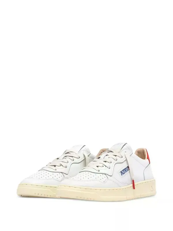 AUTRY Medalist Leather Sneakers - White