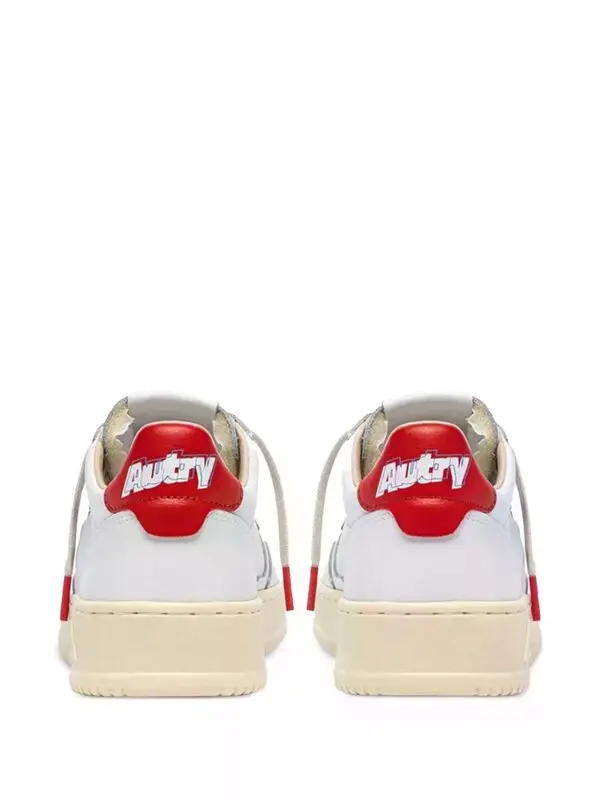 AUTRY Medalist Leather Sneakers - White