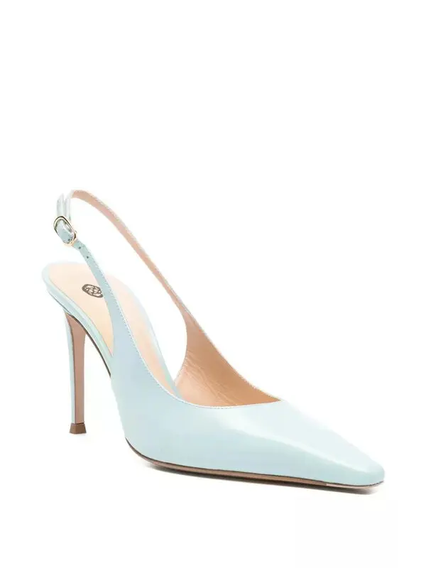 Roberto Festa Point Slingback Pumps - Blue