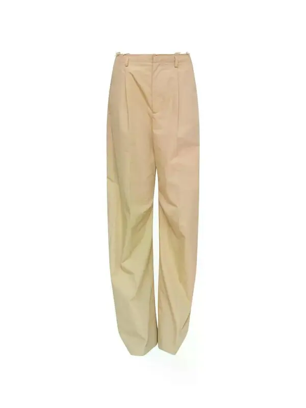 MAISON MARGIELA Belt Loops Wide Leg Trousers