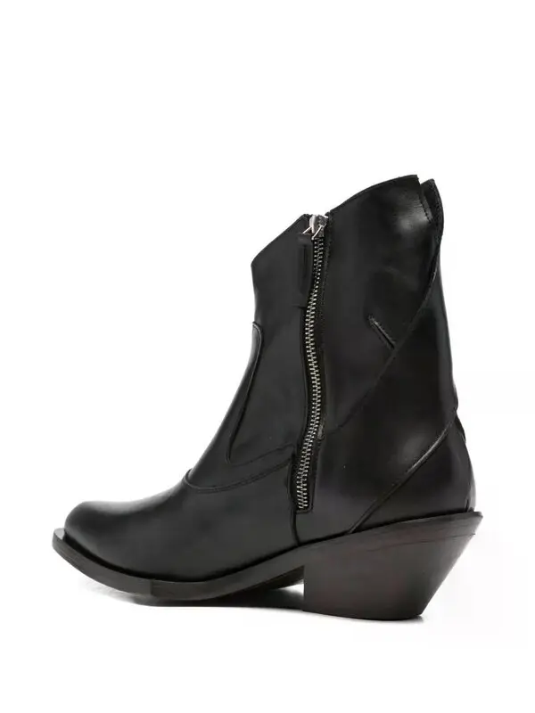 NULLUS Leather Cowboy Boots