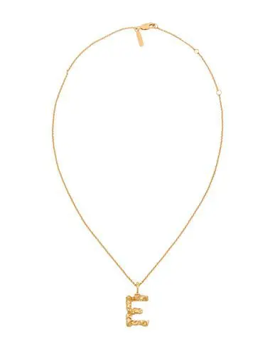 Chloé Brass Pendant Necklace - Gold