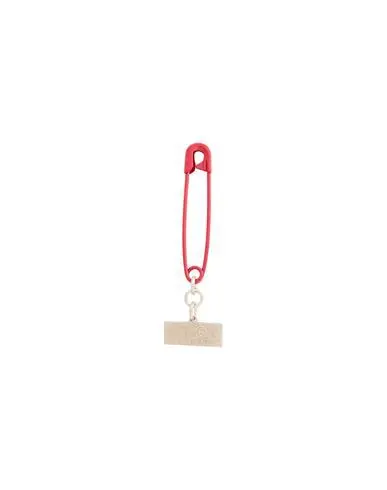 MAISON MARGIELA Single Metal Earring - Red