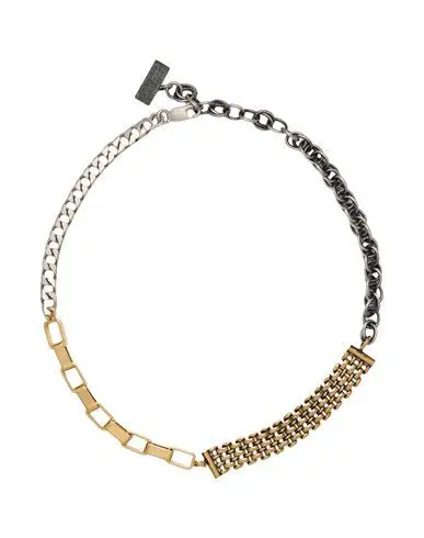 MAISON MARGIELA Brass Necklace - Silver