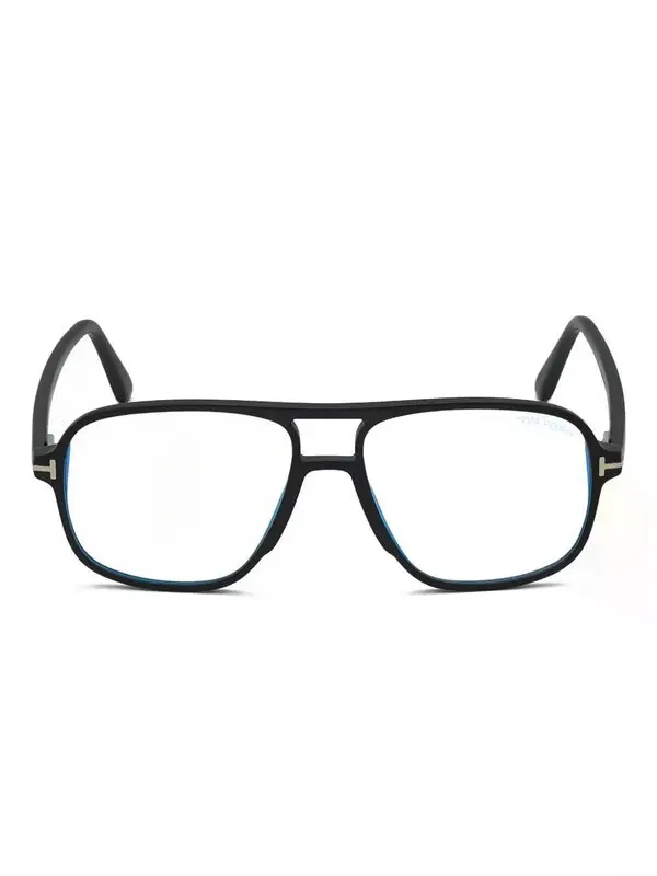 TOM FORD Pilot-frame Eyeglasses - Black