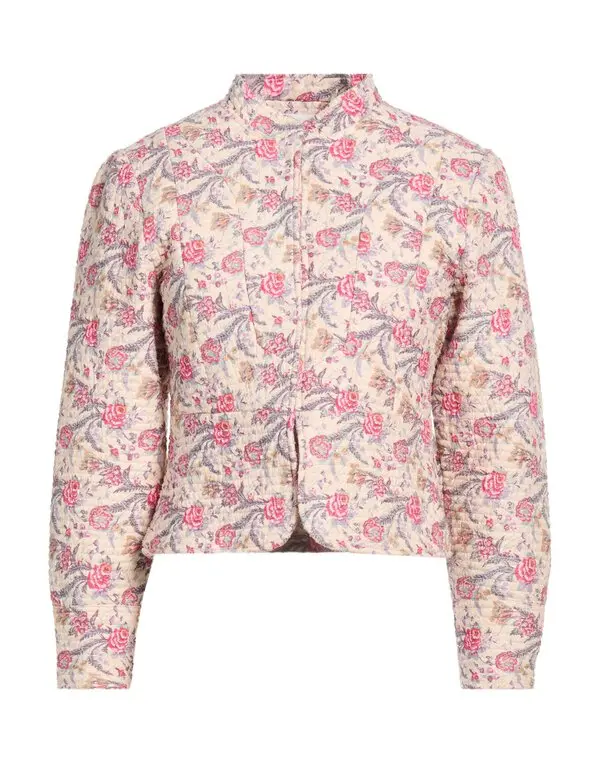 Antik Batik Quilted Floral Print Jacket