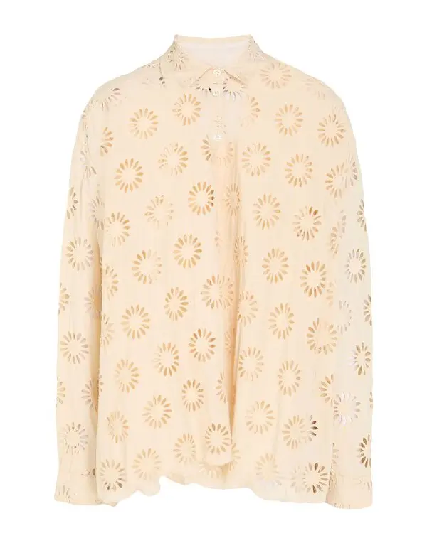 OTTOD'AME Shirt With Broderie Anglaise