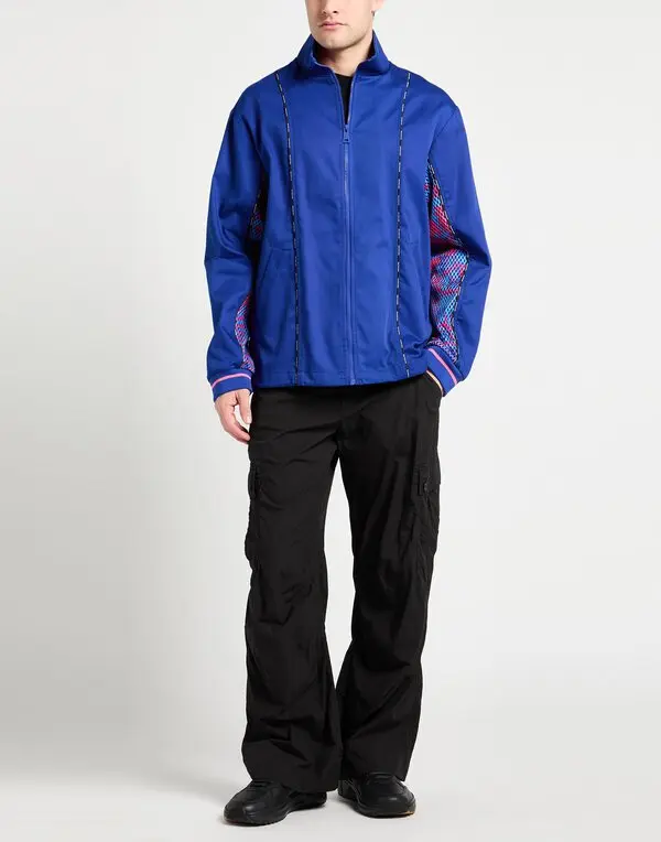 Versace Bright Polyester And Cotton Jacket