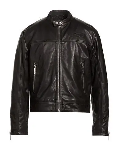 Just Cavalli Lambskin Biker Jacket