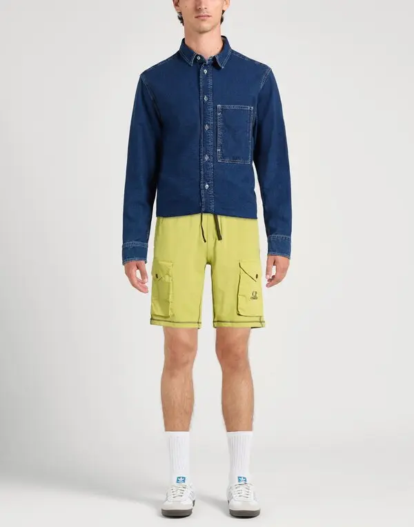 C.P. COMPANY French Terry Shorts - Green